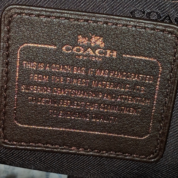 Coach | Bags | Coach Metallic Rose Gold Mini Crossbodyhandbag | Poshmark